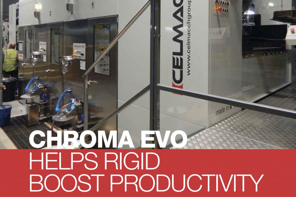 Chroma Evo Helps Rigid Boost Productivity - Koenig & Bauer Celmacch